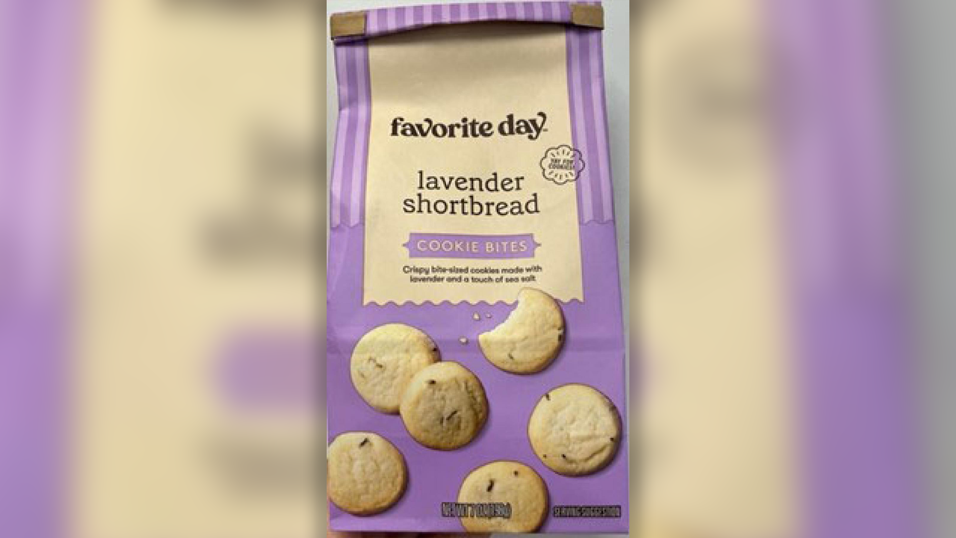 Company recalls Lavender Shortbread Cookies sold at Target