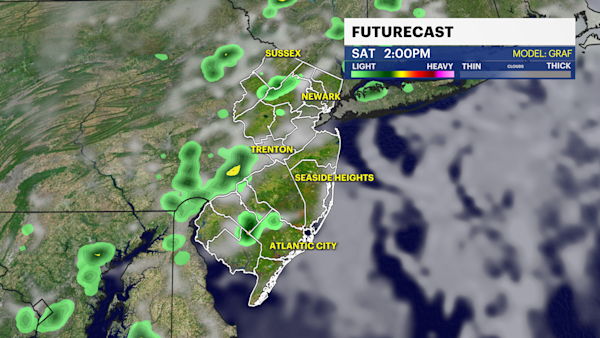 WEATHER TO WATCH: Tracking potentially severe thunderstorms for Sunday