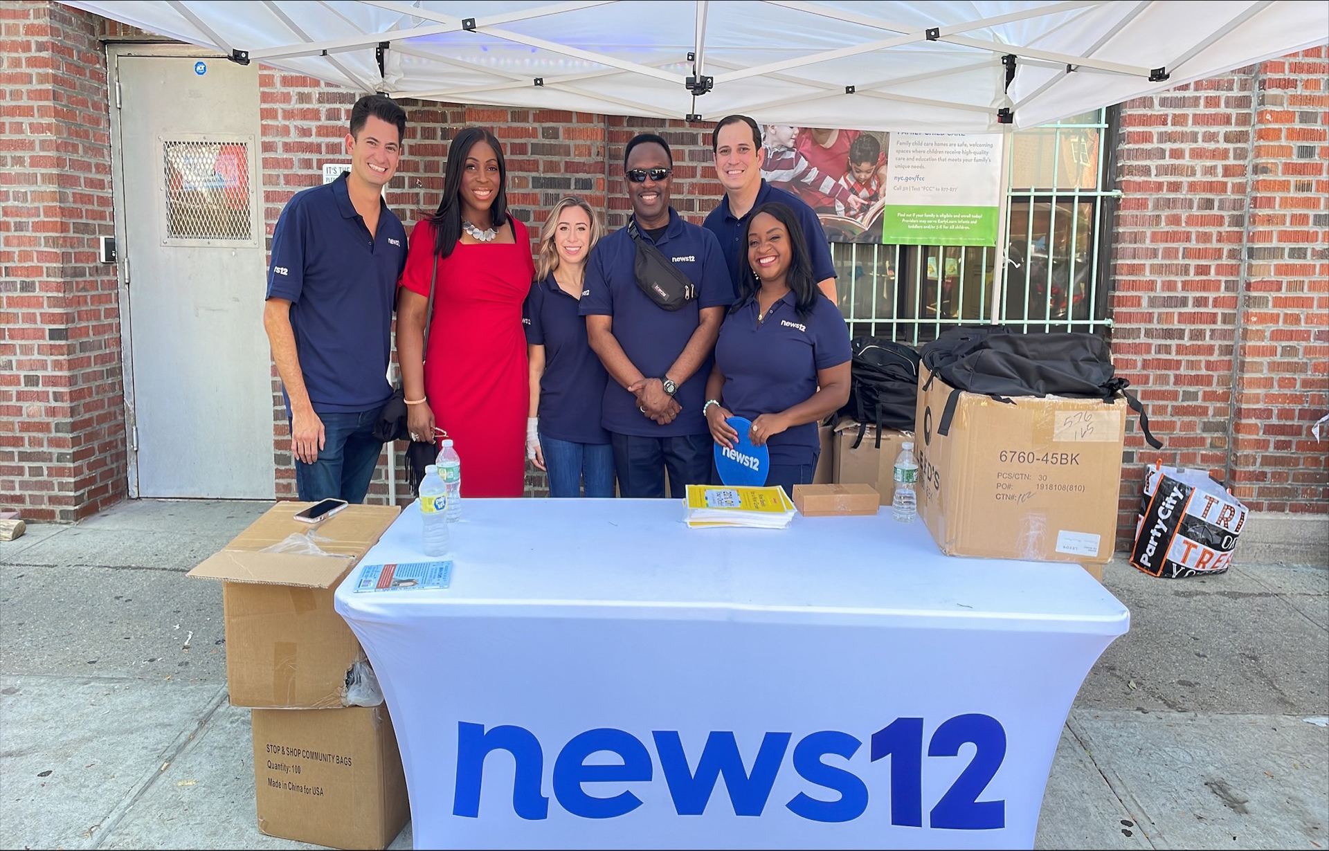 News 12 The Bronx holds Back to School Celebration at the Morrisania ...