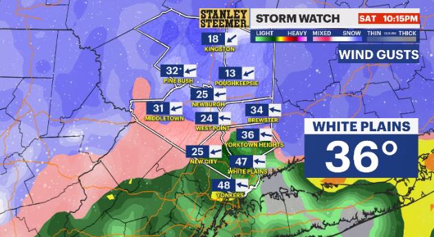 STORM WATCH: Winter storm to hit Hudson Valley Saturday afternoon; 6 to ...