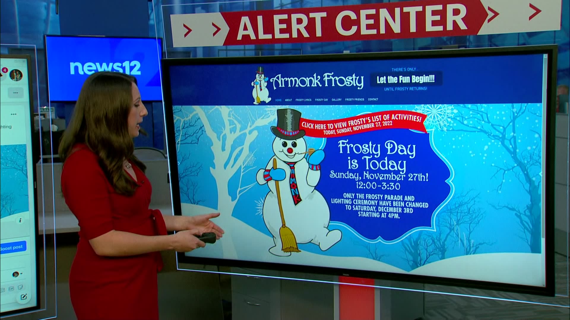 Rain Postpones Armonks Frosty The Snowman Parade Until Next Week