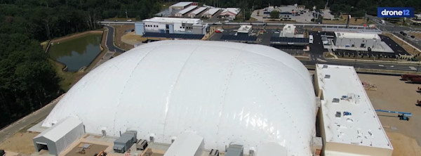 WATCH: Giant dome at Adventure Crossing USA fully inflated; one of the ...