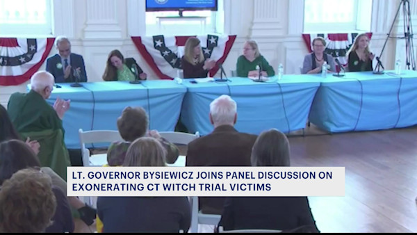 Lt. Gov. Bysiewicz joins panel discussions on exonerating CT witch ...
