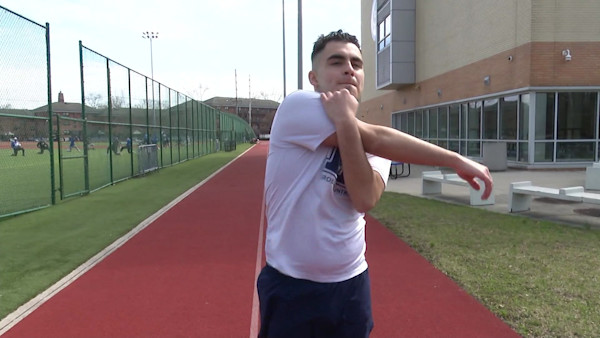 Scholar-Athlete: Harrison High School senior Steven Garrido