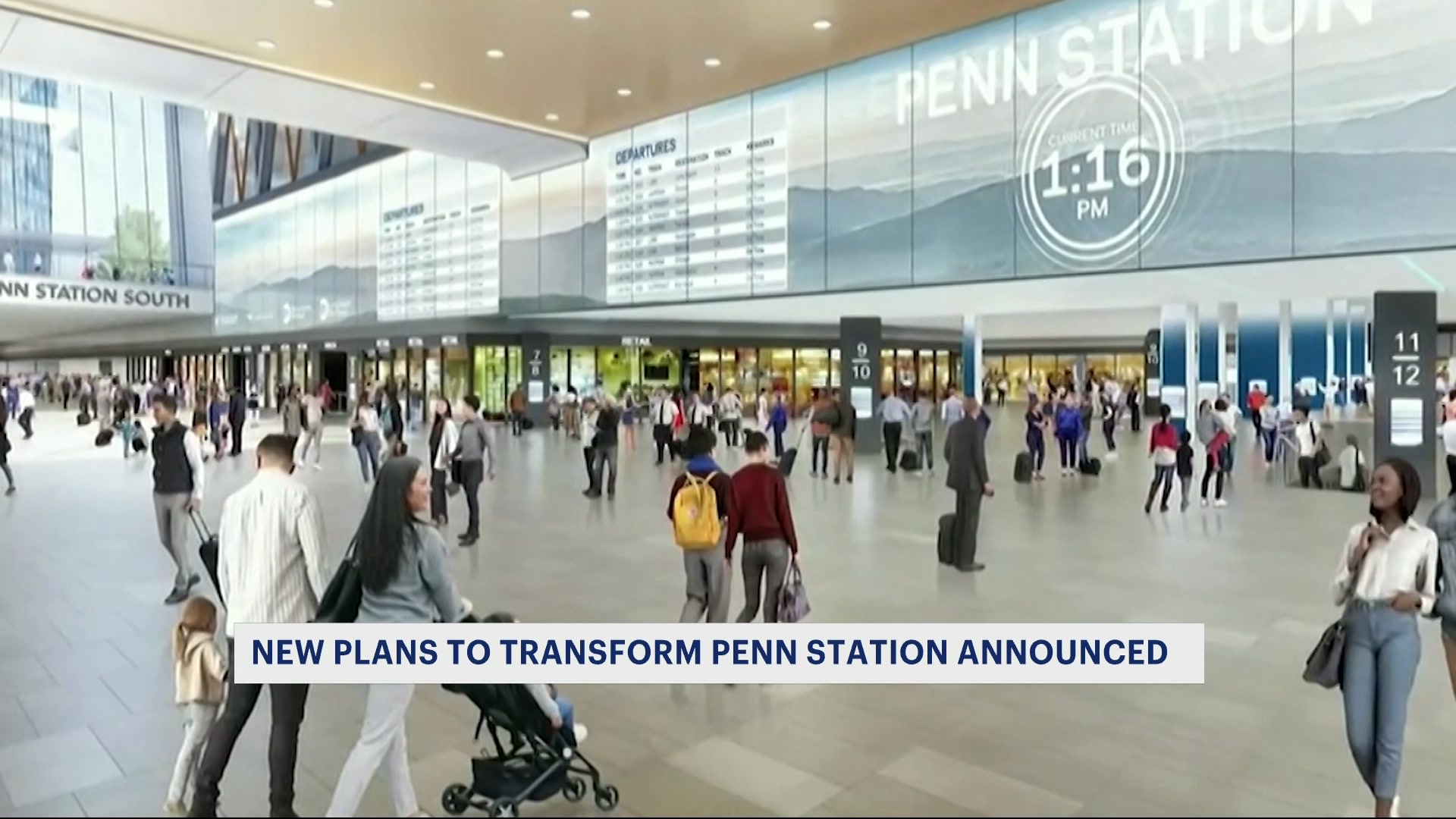 Massive renovation plans unveiled for Penn Station