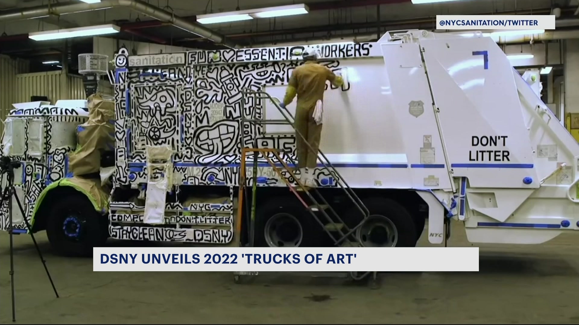 DSNY unveils 2022 'Trucks of Art' highlighting the 5 boroughs