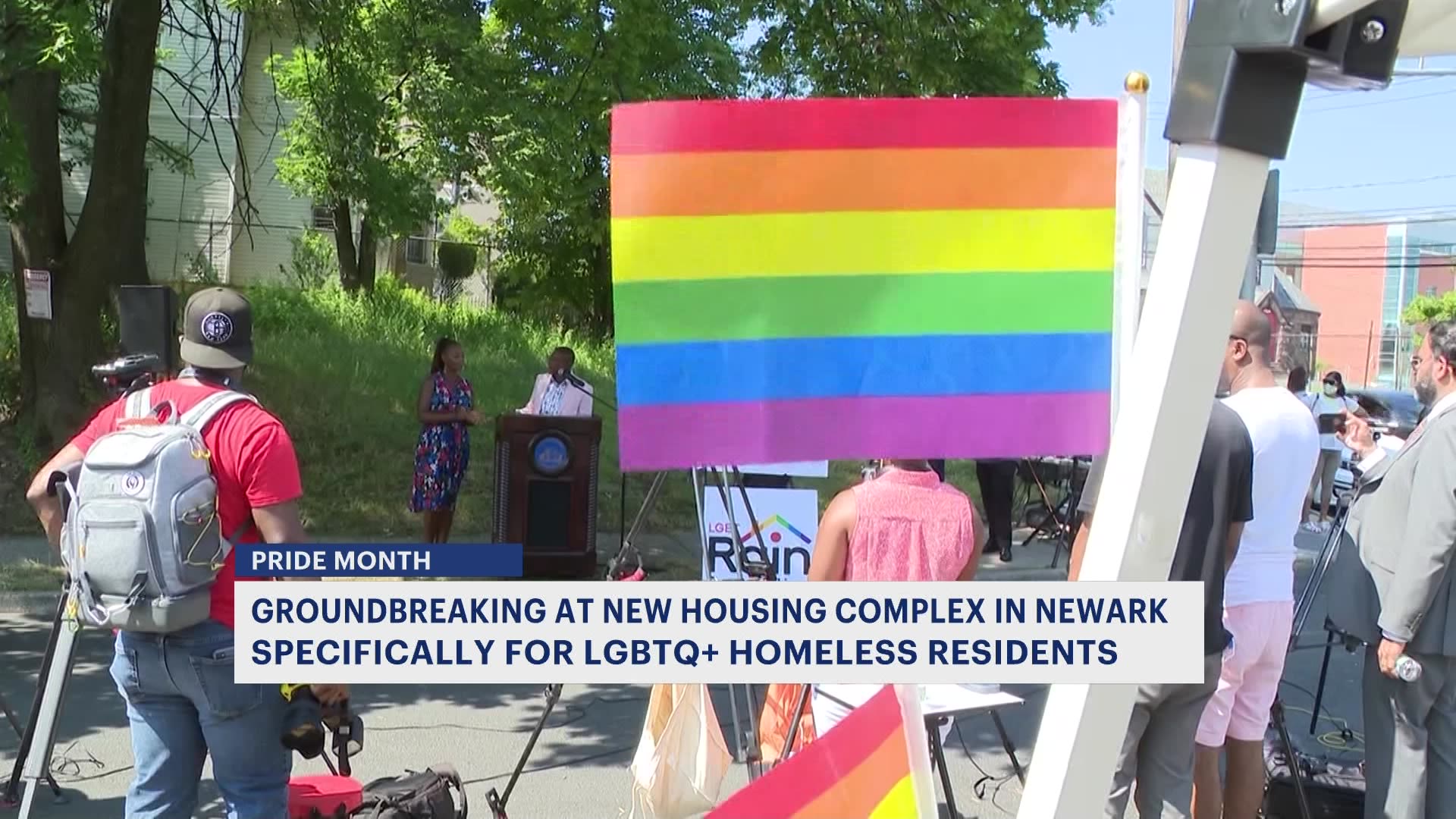 Newark breaks ground on housing complex for LGBTQ+ homeless community