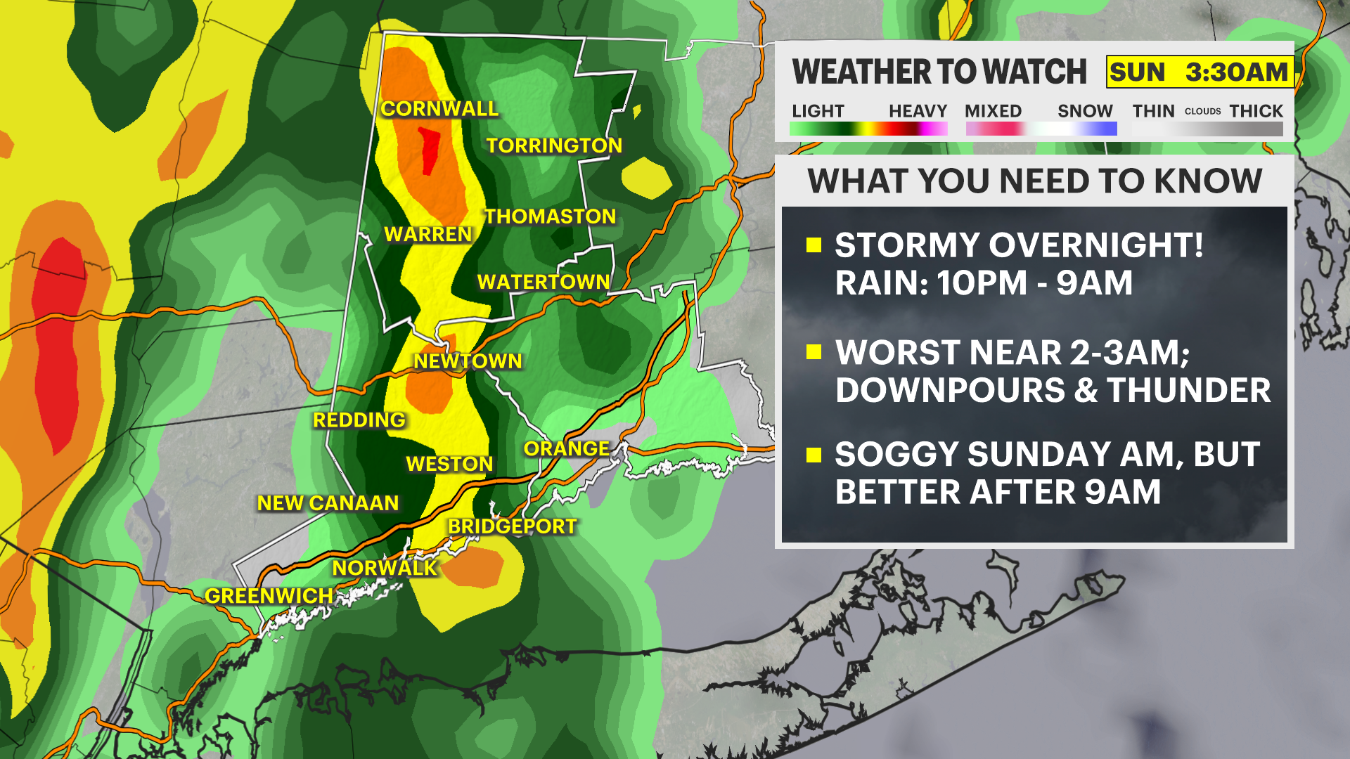 WEATHER TO WATCH: Wet weather, storms stick around through Sunday ...
