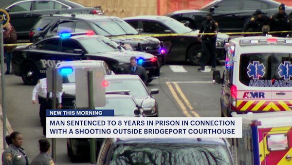Man Sentenced To 8 Years In Connection To Shooting Outside Bridgeport