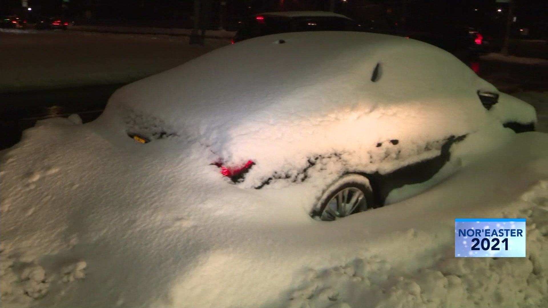 Wet and icy roads create treacherous conditions in Morris Park