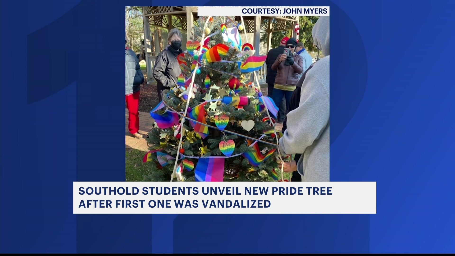 North Fork community proudly displays its new pride tree