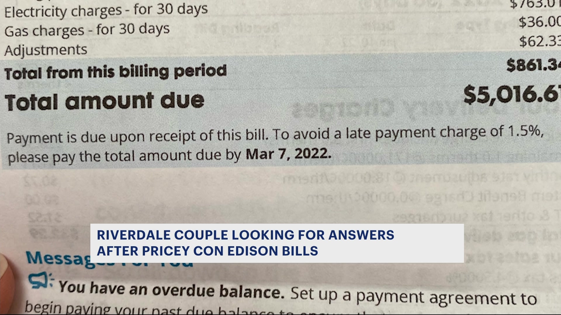 Riverdale couple claims Con Edison bill unusually high since smart ...