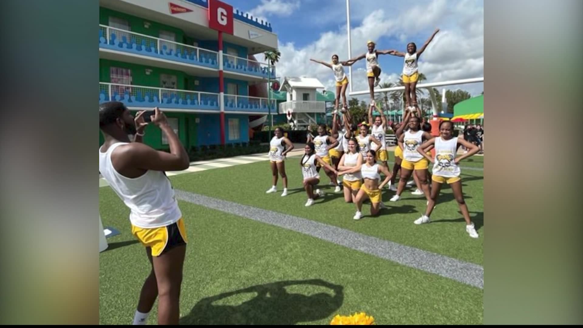 For Kayla: Mount Vernon cheer team competes at national championship in ...