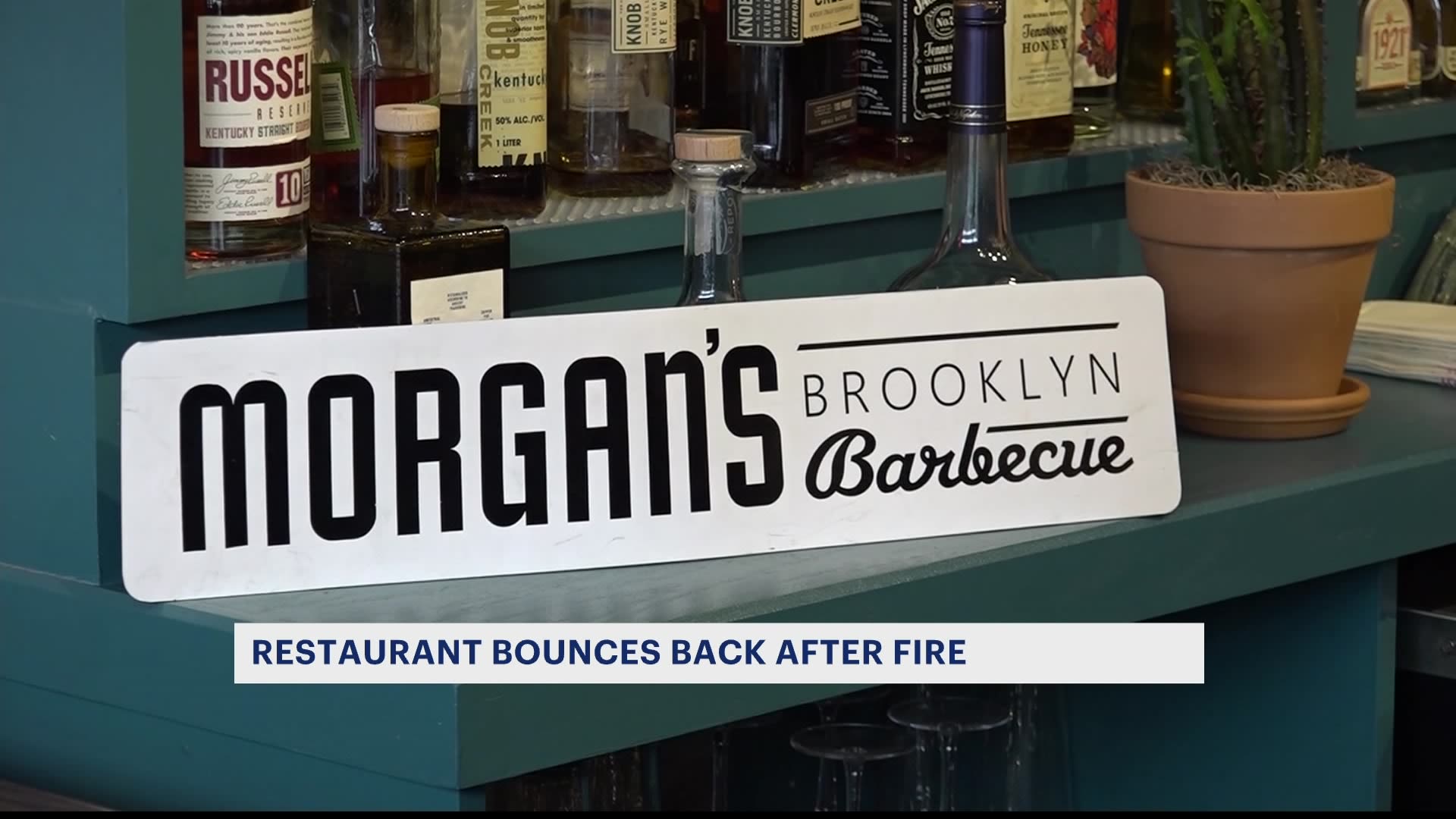 Owner of Morgan's Brooklyn Barbecue bounces back after devastating fire