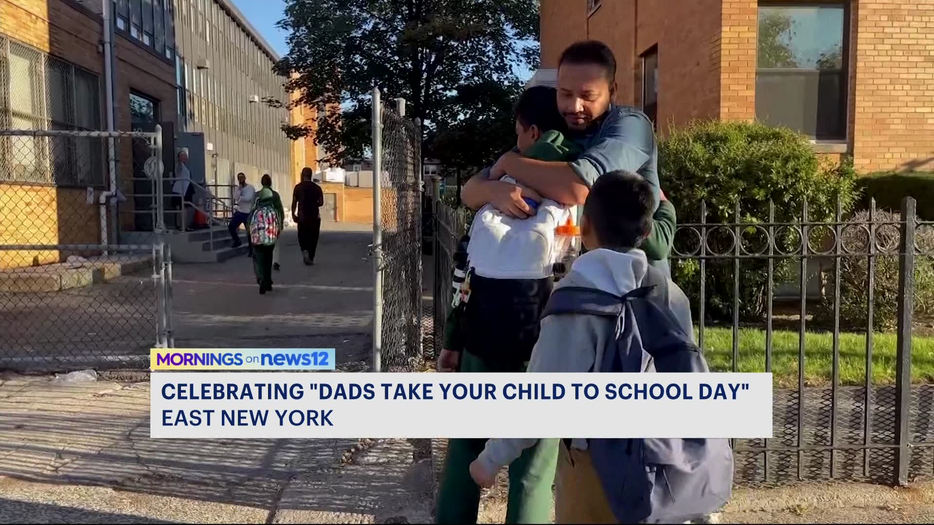 New York City celebrates National Father Take Your Child to School Day