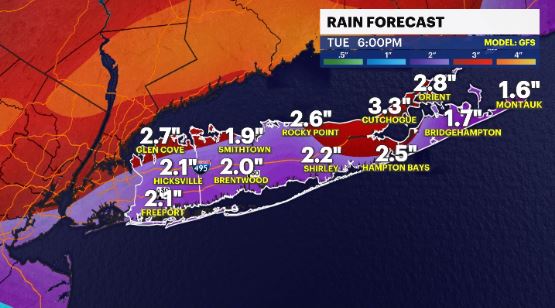 Weather to Watch: Long Island under flood watch later this afternoon, 1 ...