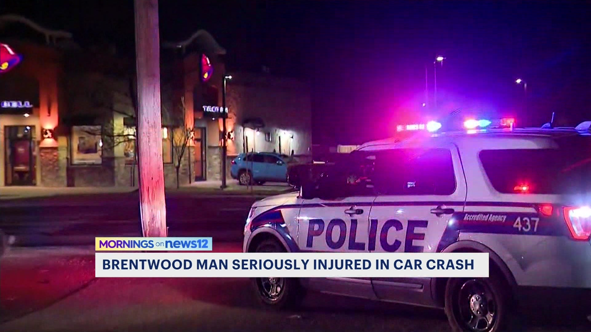 Police: Brentwood man seriously injured in 4-car crash in Commack