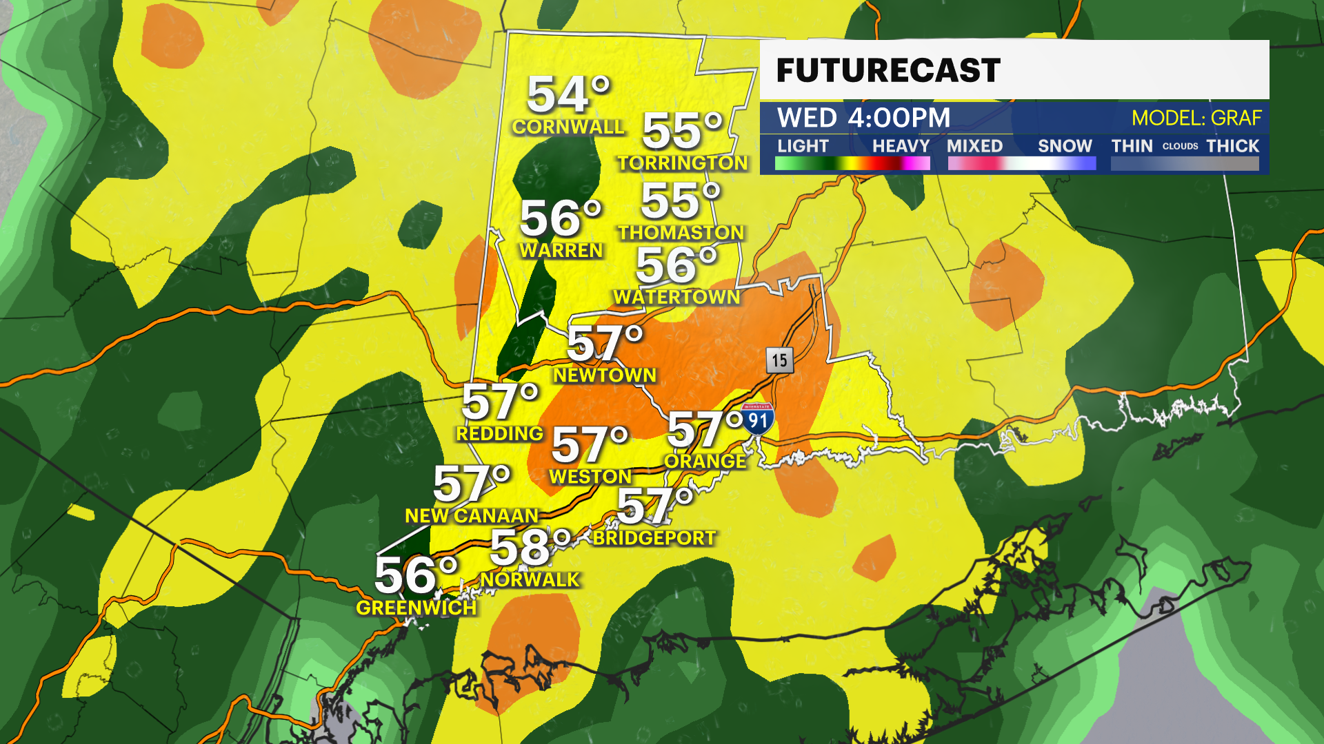 Sunny and chilly Tuesday before rain returns Wednesday