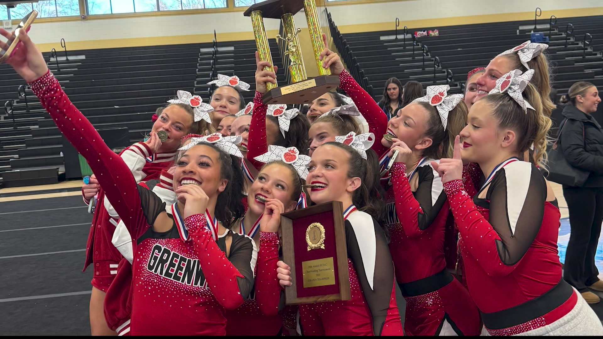 News 12 | Connecticut | Greenwich High School Cheer Team Reflects On ...