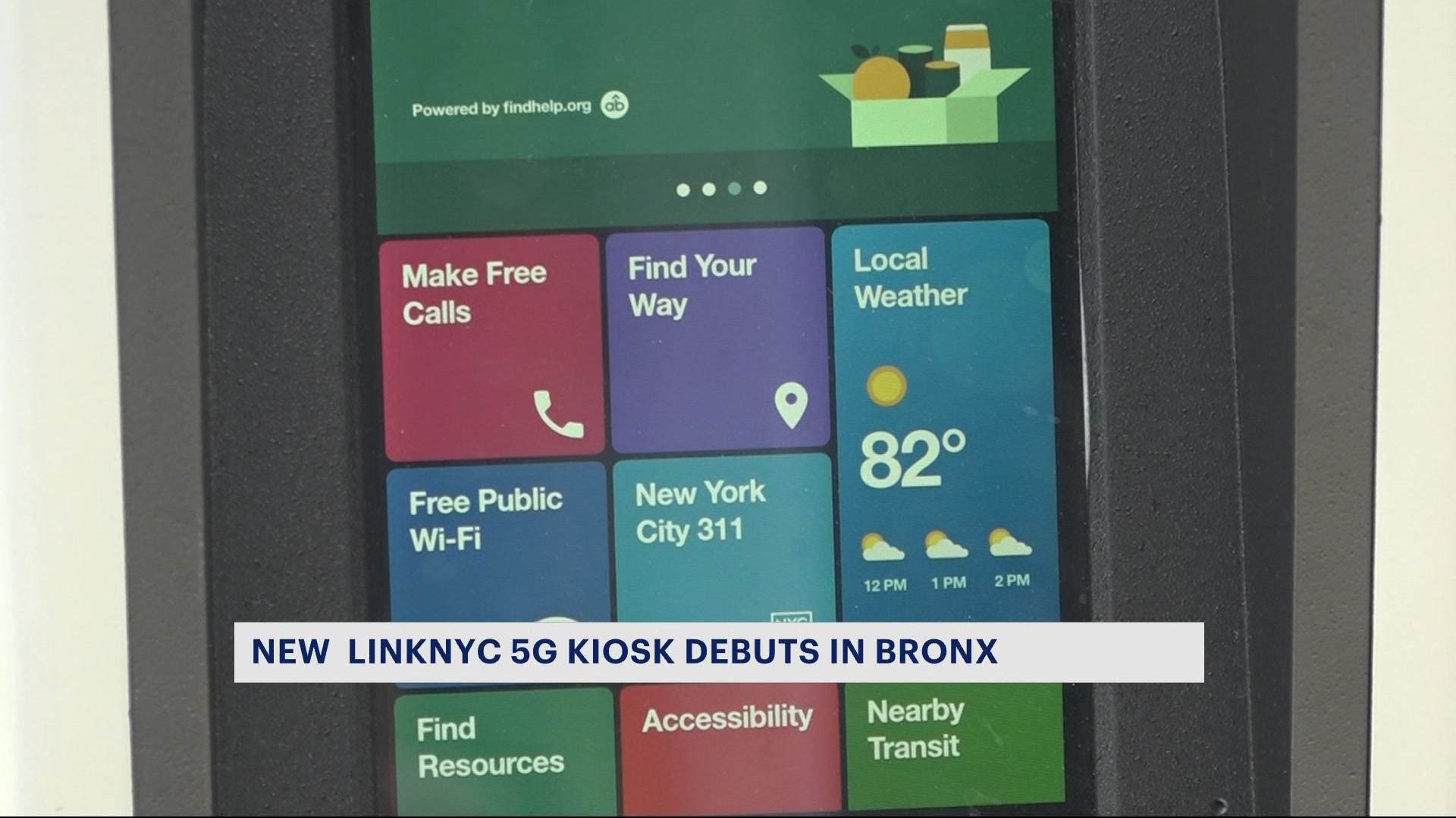 LinkNYC 5G kiosk installed in Morris Heights will provide free public wireless
