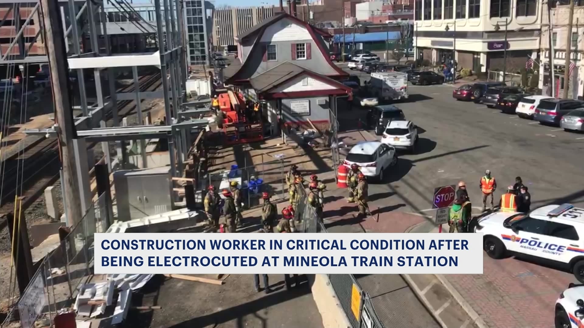 Construction worker remains in critical condition following electric ...