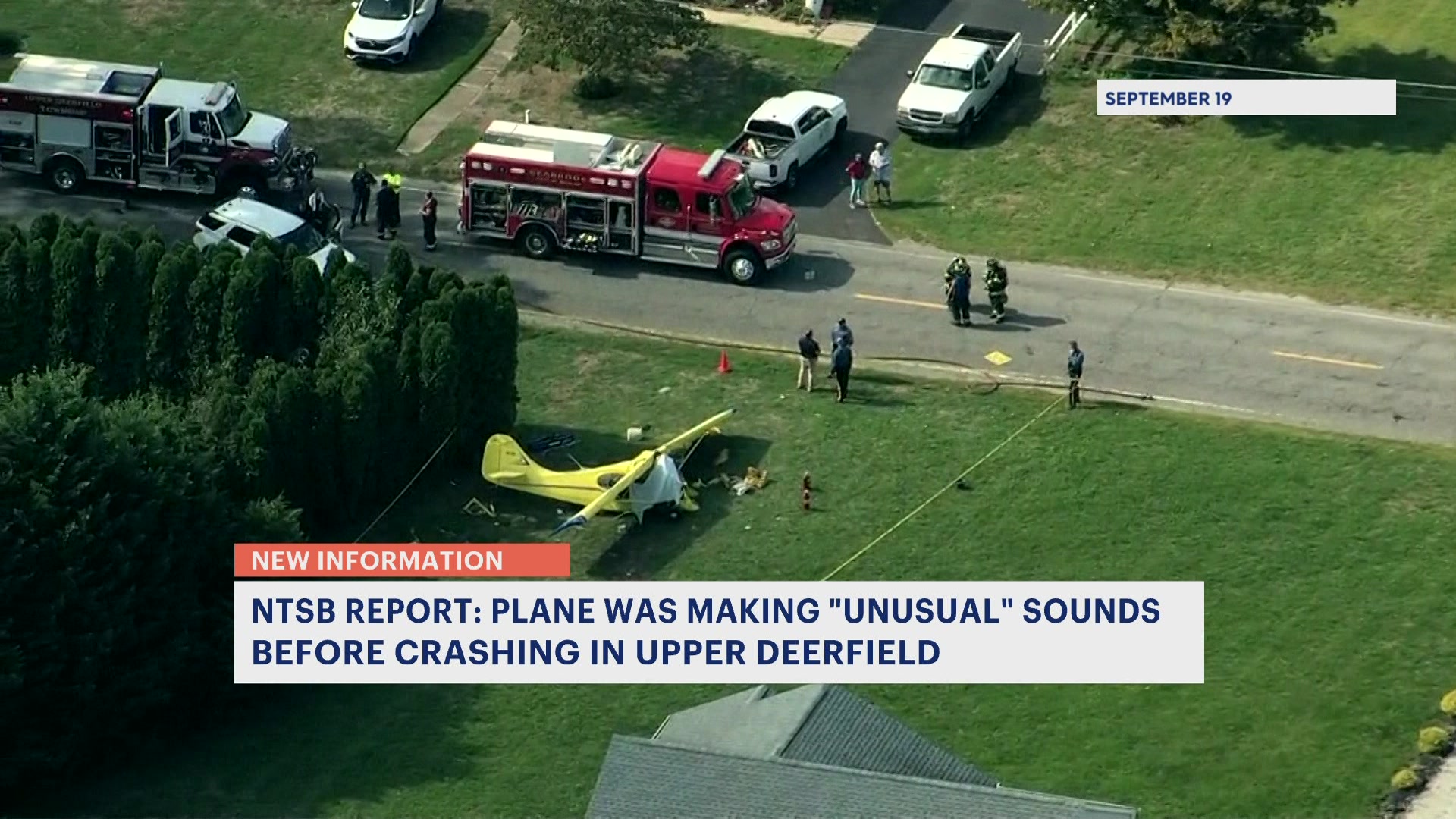 Ntsb Report Plane Was Making Unusual Sounds Before Fatal Cumberland