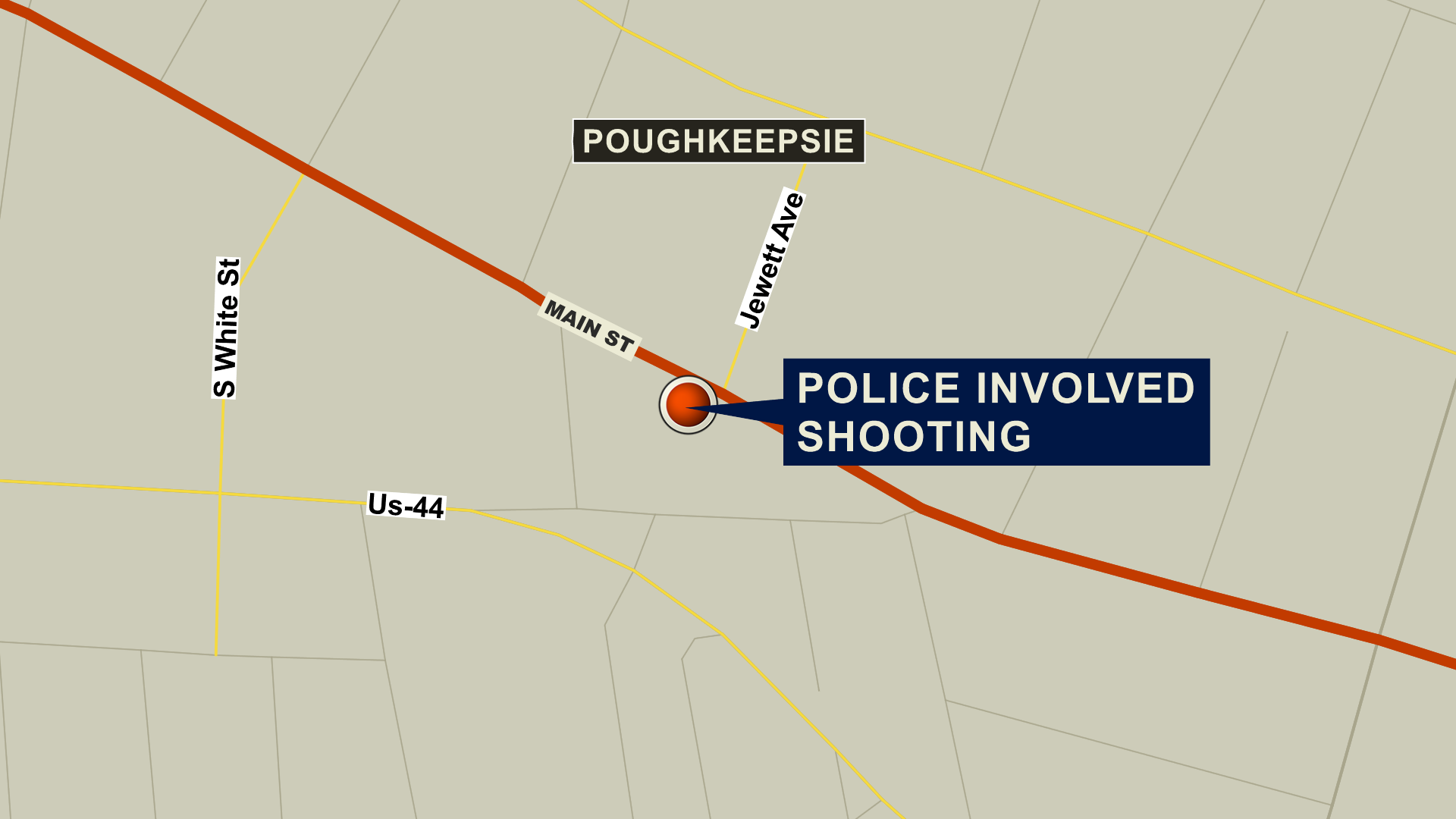 Poughkeepsie PD: Armed man shot by officer, faces multiple charges