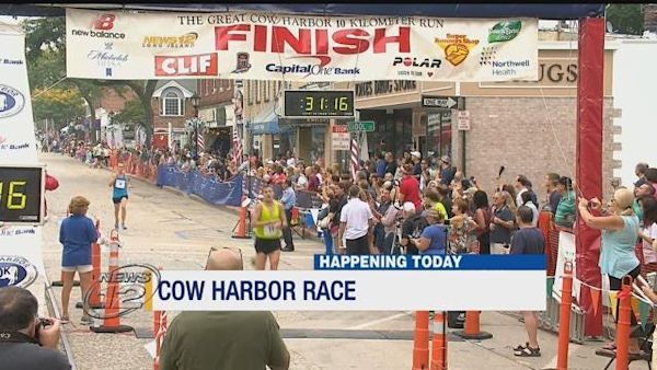 Thousands run through Northport in annual Cow Harbor 10K race