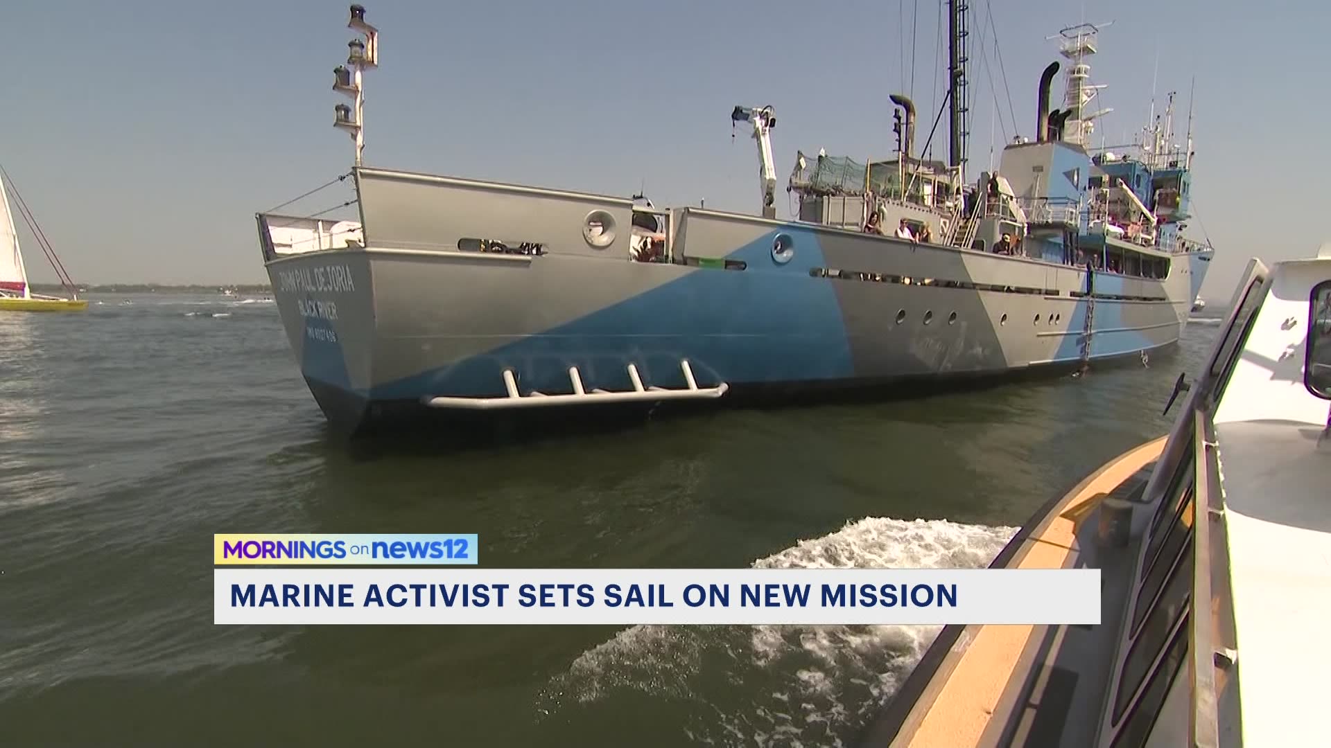 Capt. Paul Watson setting sail on a new mission to protect marine life