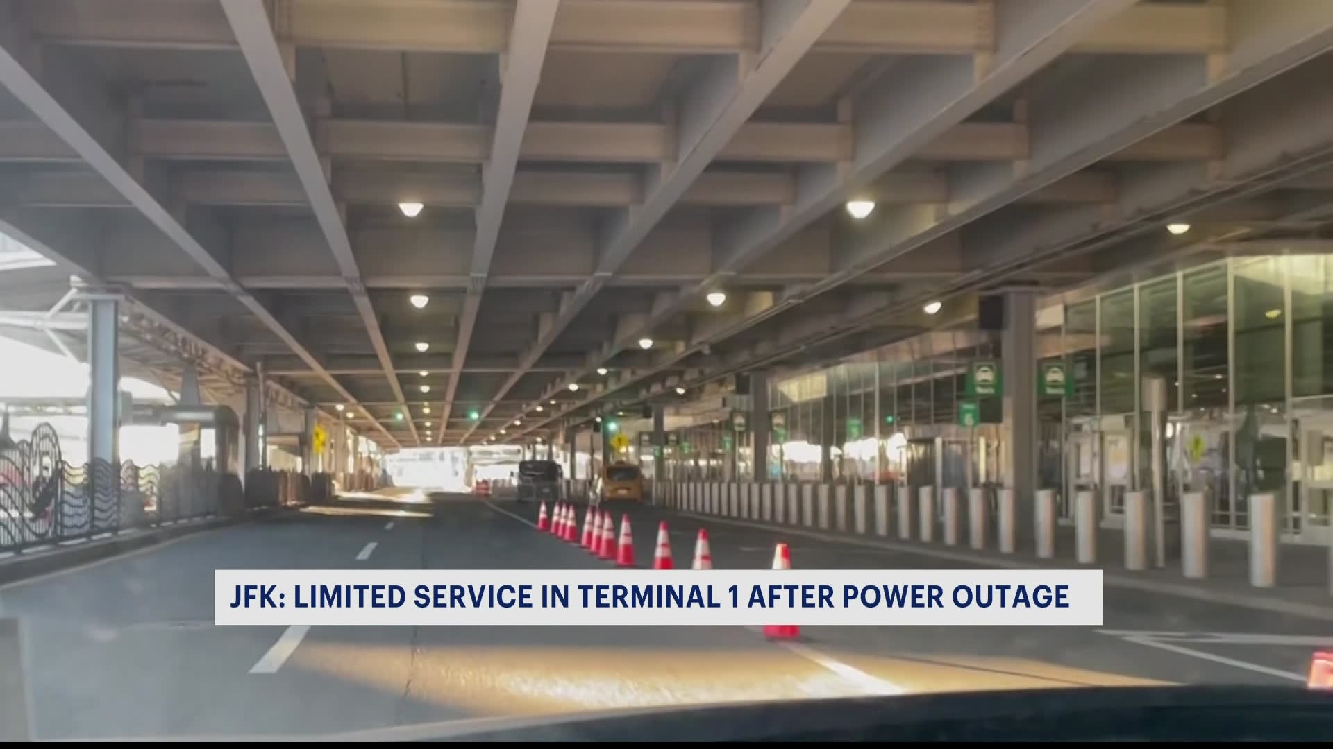 Limited flight service resumes at JFK Terminal 1 as power fully restored