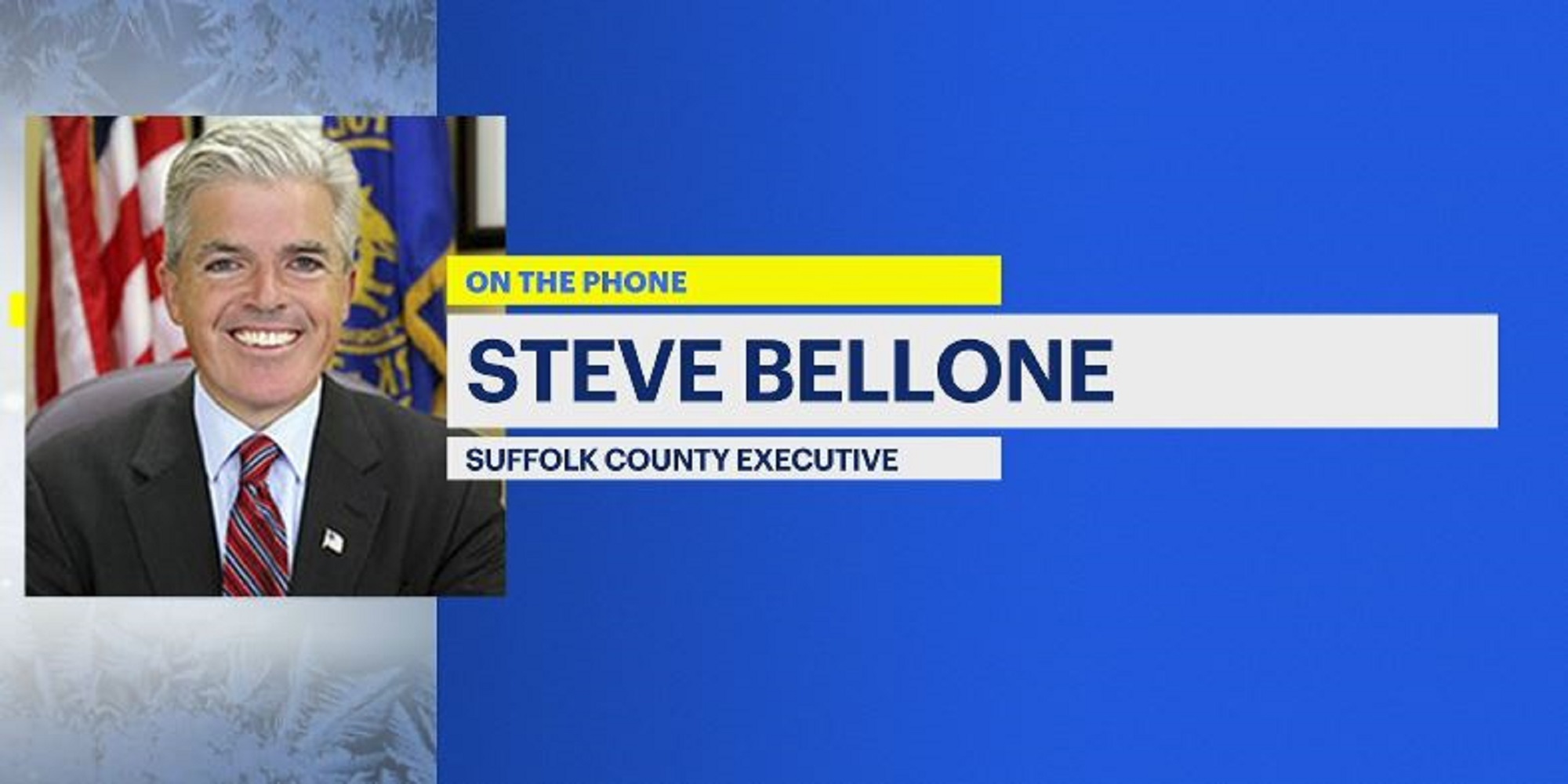 County Executive Steve Bellone Gives An Update On Conditions In Suffolk