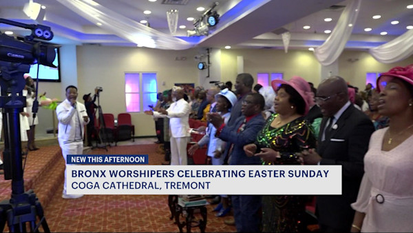 Worshippers pack churches throughout the Bronx for Easter Sunday