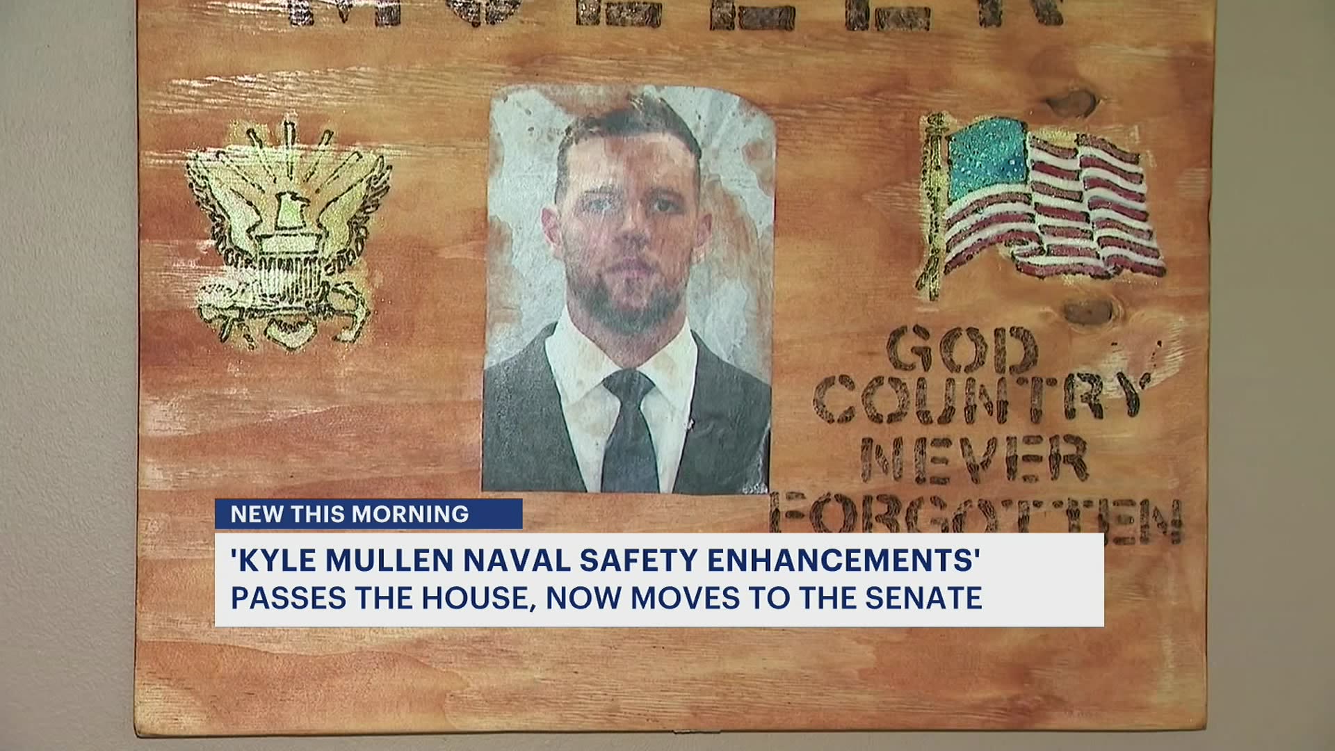US House passes 'Kyle Mullen Naval Safety Enhancements' after NJ Navy ...