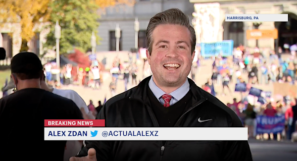 Buzz off: News 12's Alex Zdan goes viral during 2020 Election coverage