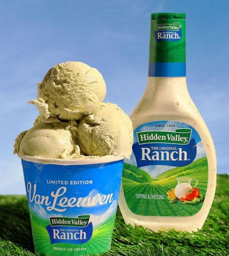 Ranch-flavored ice cream to be introduced at Walmart