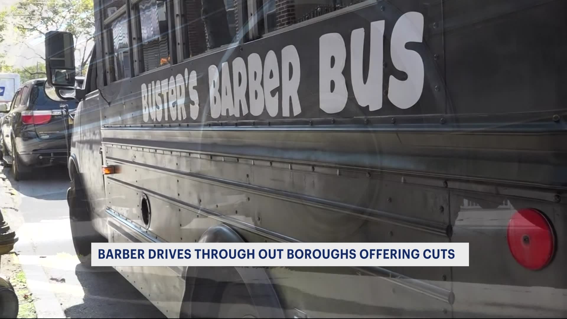 Buster's Barber Bus gives clients relaxing, safe way to get a haircut