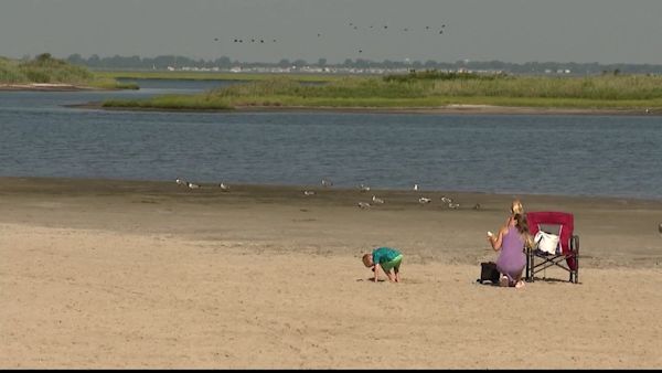 Beach season extended at Smith Point County Park, Tobay Beach