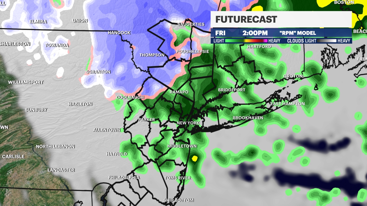 Stormy weather clears out of New Jersey; dry weekend ahead