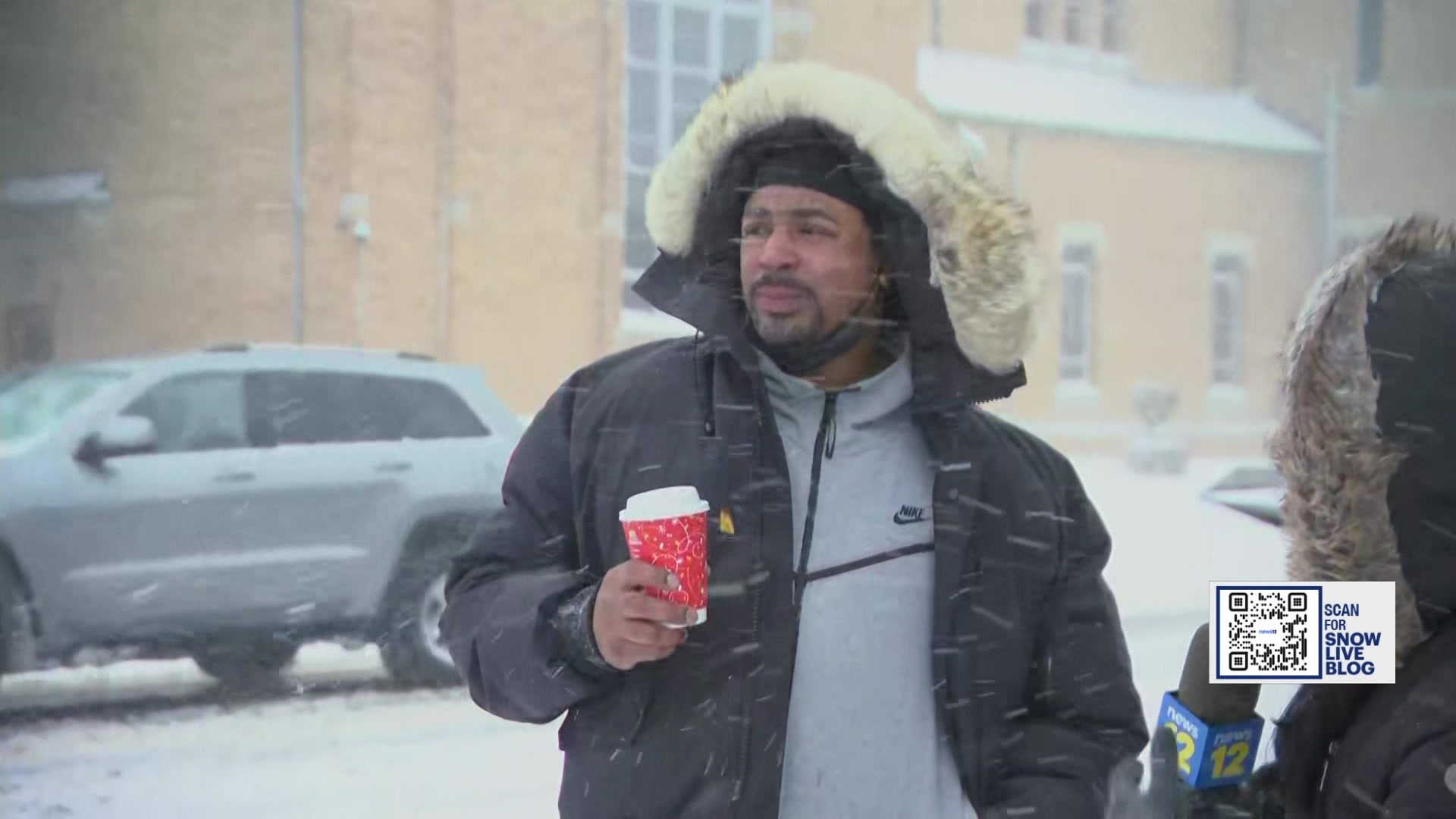 Donnell’s cool demeanor during nor’easter a hit on social media