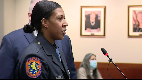 Nassau officer who saved woman on LIRR tracks honored as 'Top Cop'