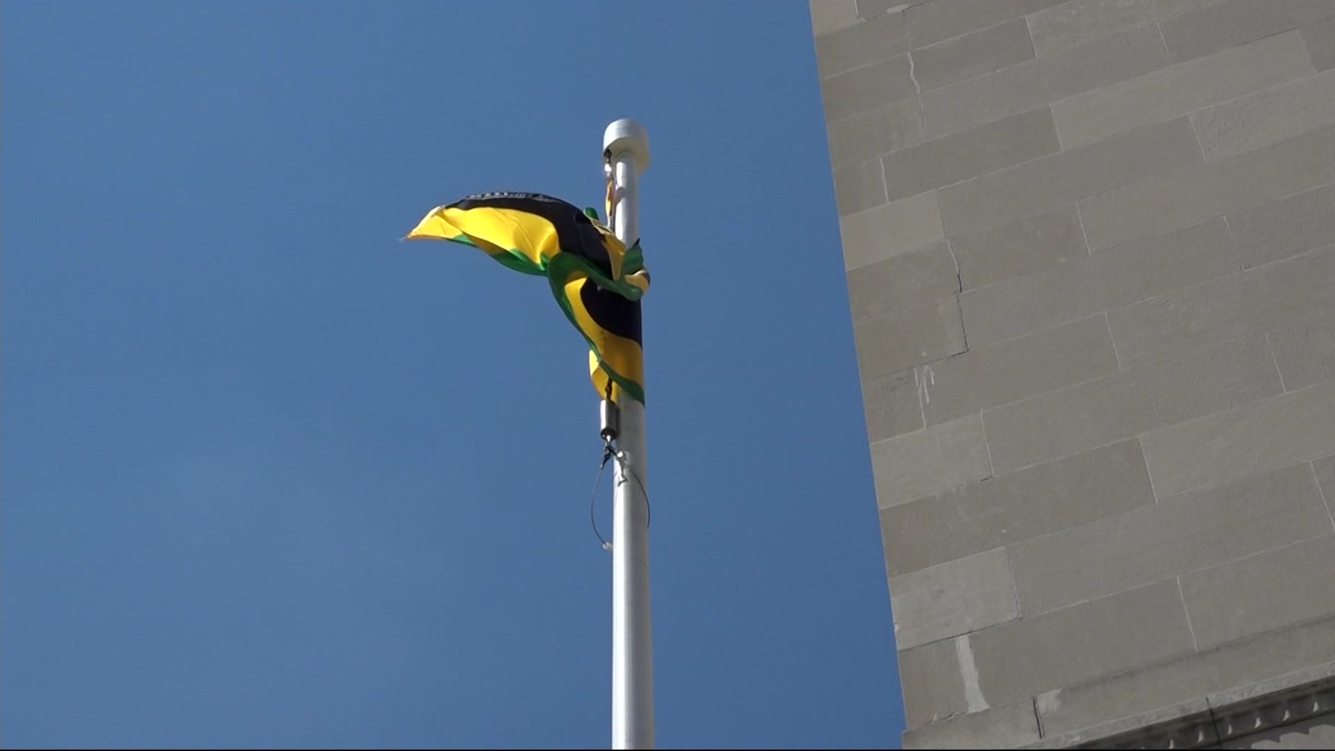 Bronx Borough Hall raises flag to celebrate 60 years of Jamaican ...