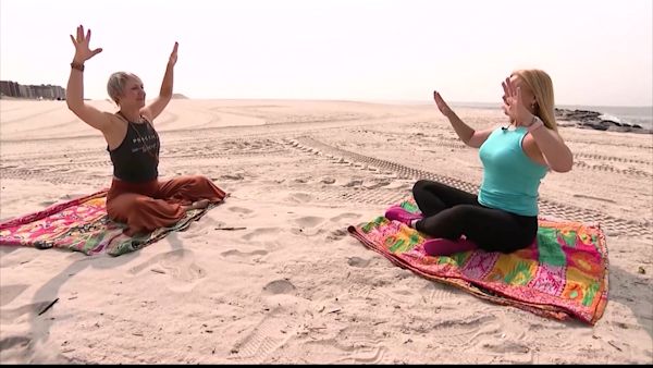 Fitness in Four: Unwind and shake off stress at the beach