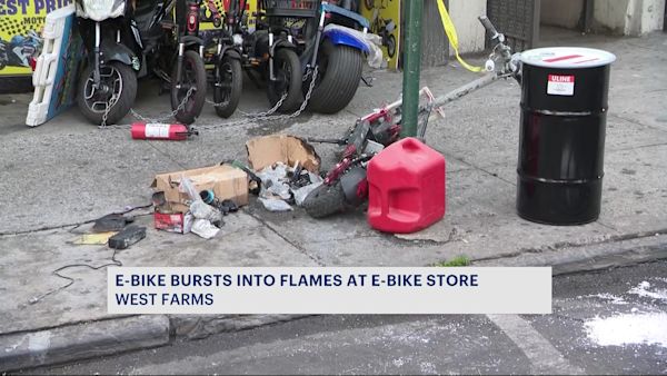 FDNY: E-scooter battery caused fire at Bronx motorsports dealership