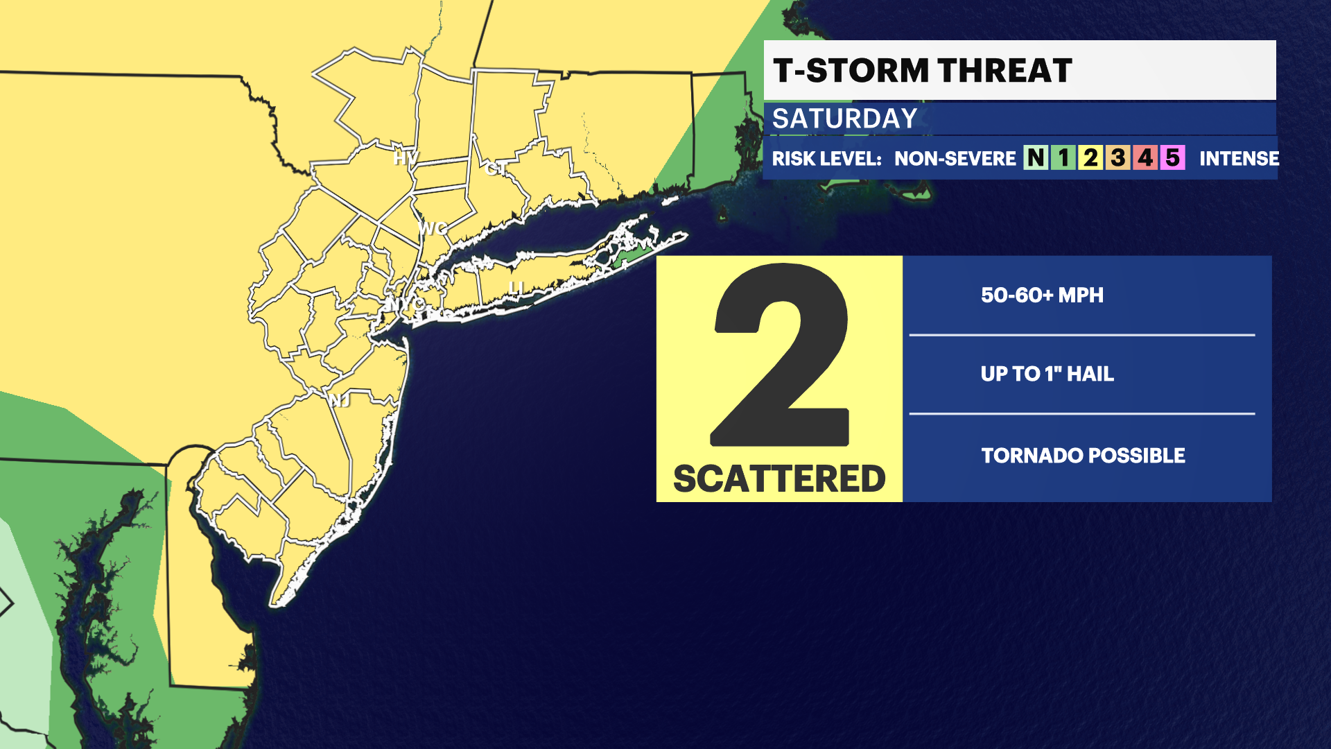 Weather To Watch Potentially Strong Thunderstorms With Gusty Winds For