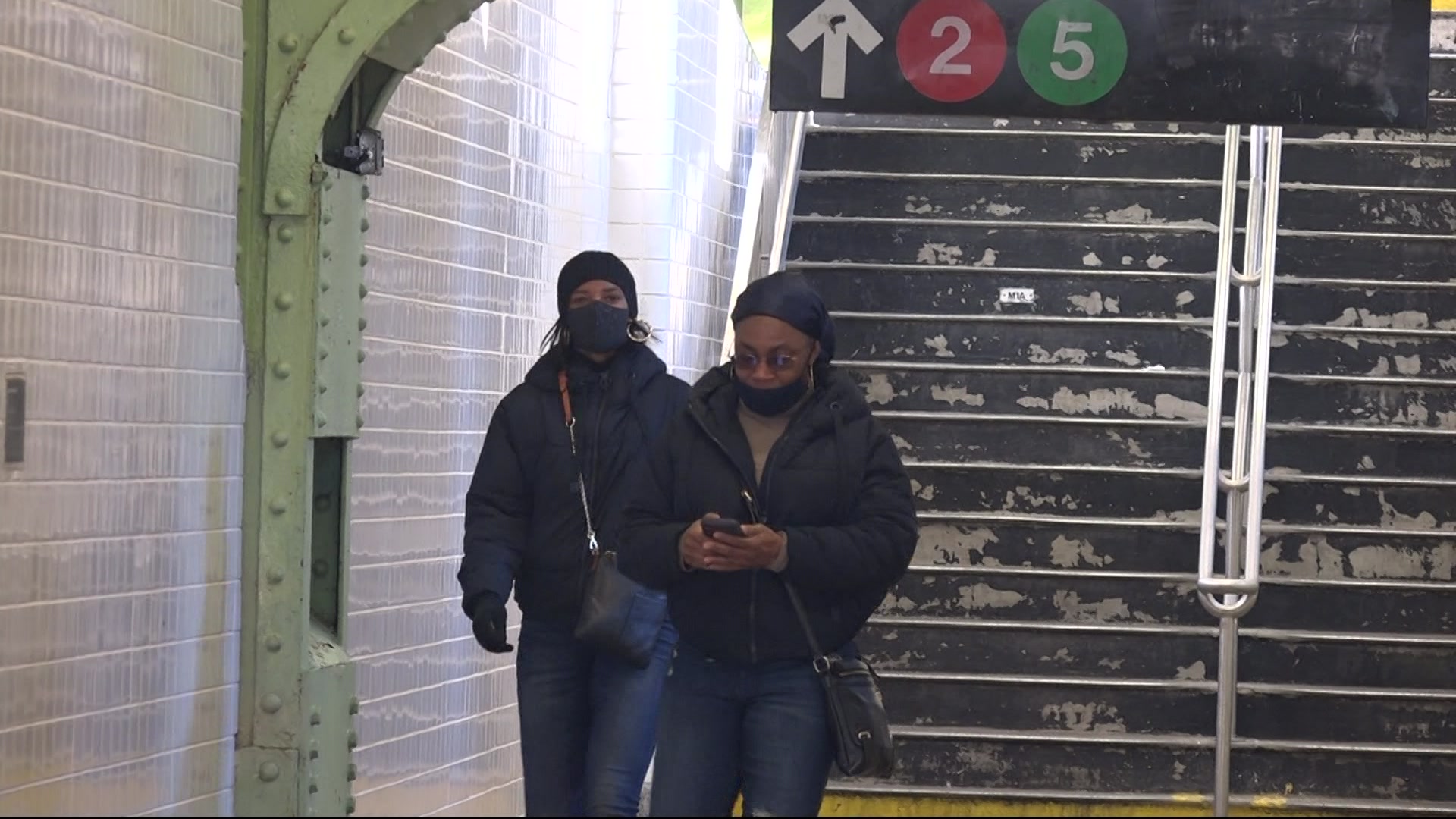 Many New York City commuters mask up again following warning of ‘triple ...