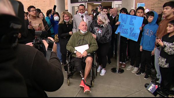 'I'm happy I'm alive.' Glen Cove crossing guard discharged from ...