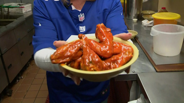 Legendary Candlelight Inn in Scarsdale getting chicken wings ready for ...