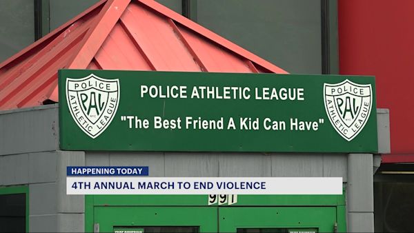 Bronx DA's Office holds march against gun violence at Police Athletic ...