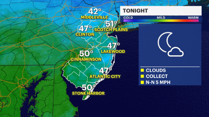 Nice weather ends: Rain, cooler temperatures for Wednesday through Friday