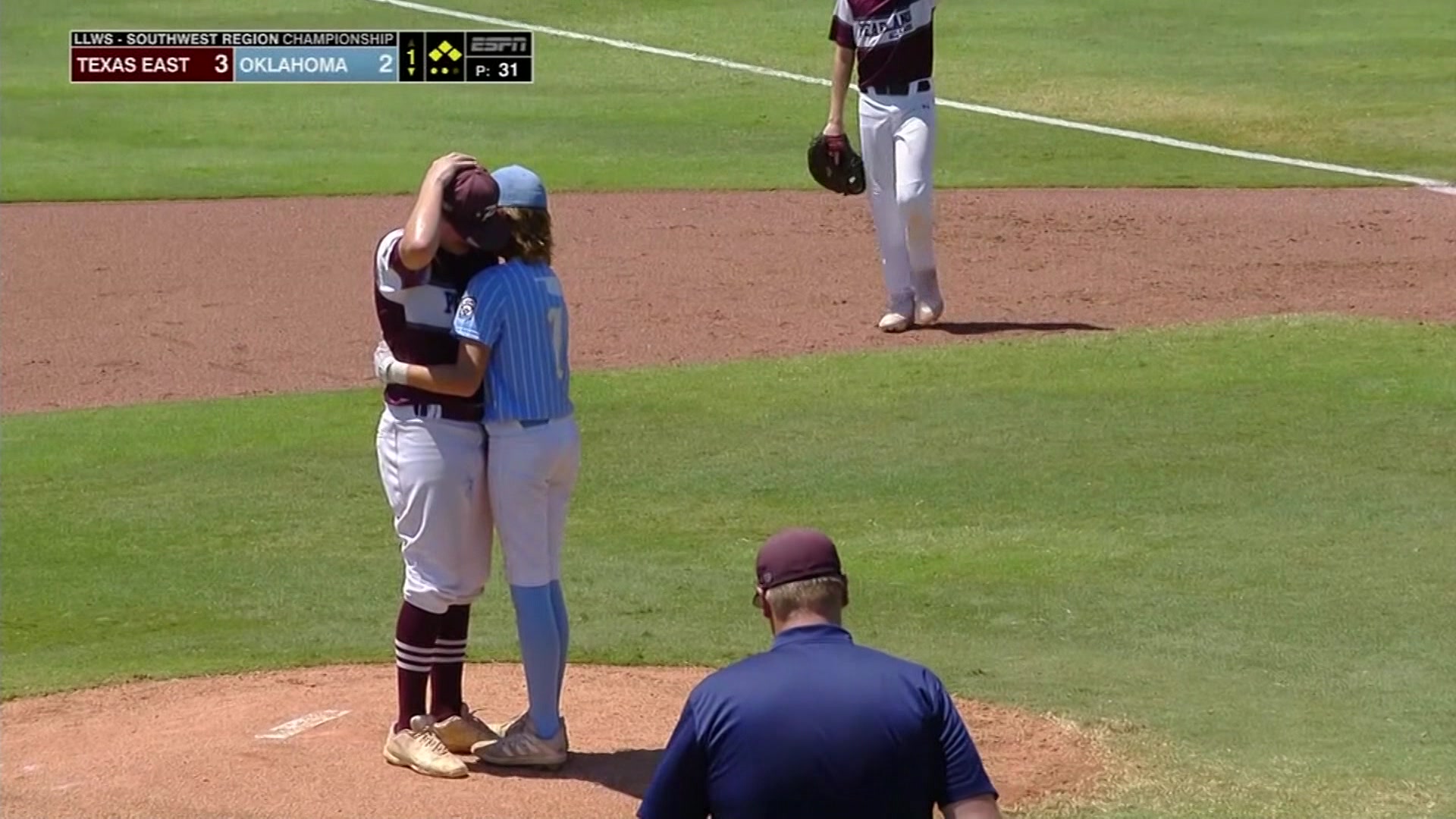 Hug between Little League batter and pitcher is inspiring display of ...